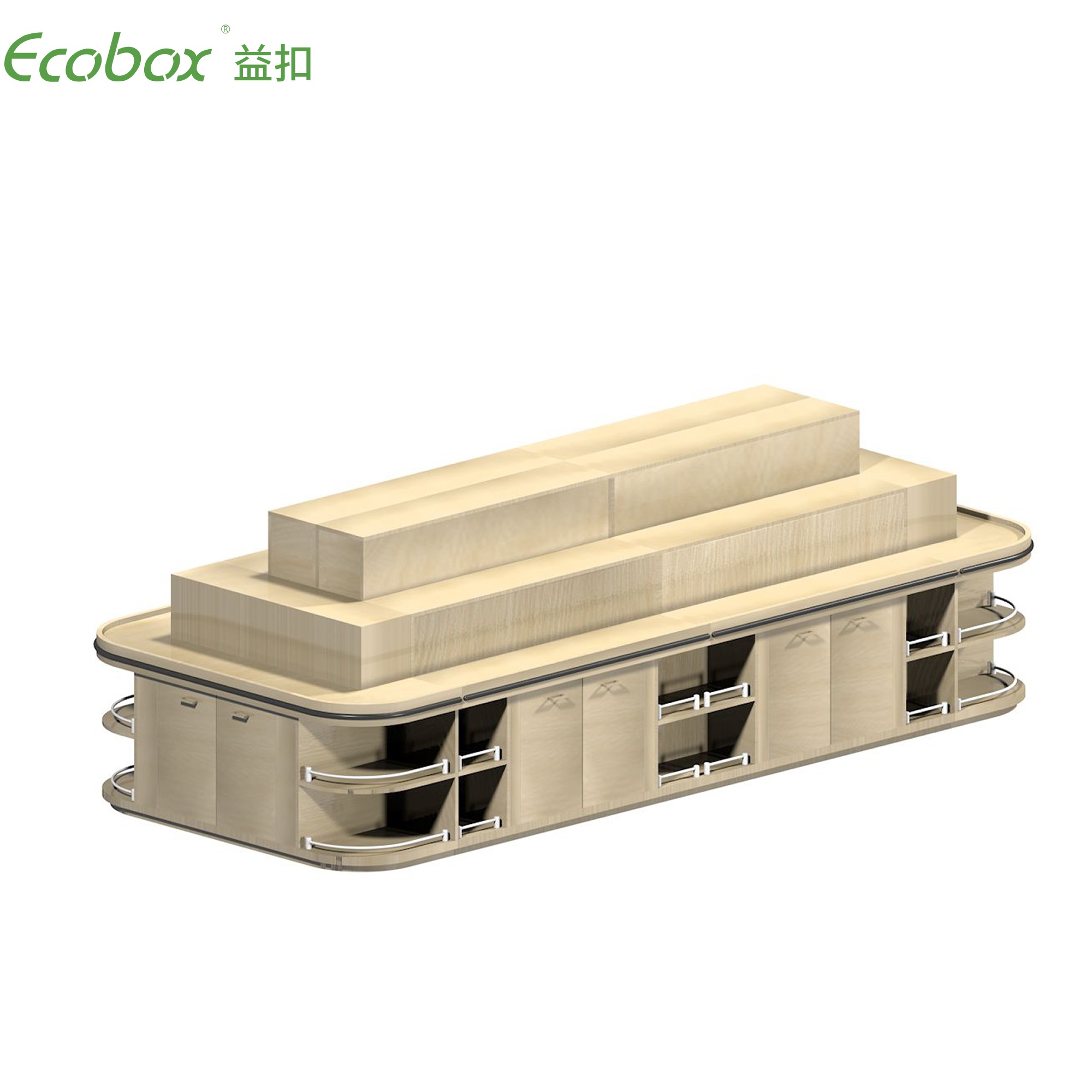 Exhibidores de alimentos a granel para supermercado Ecobox G009 con ...